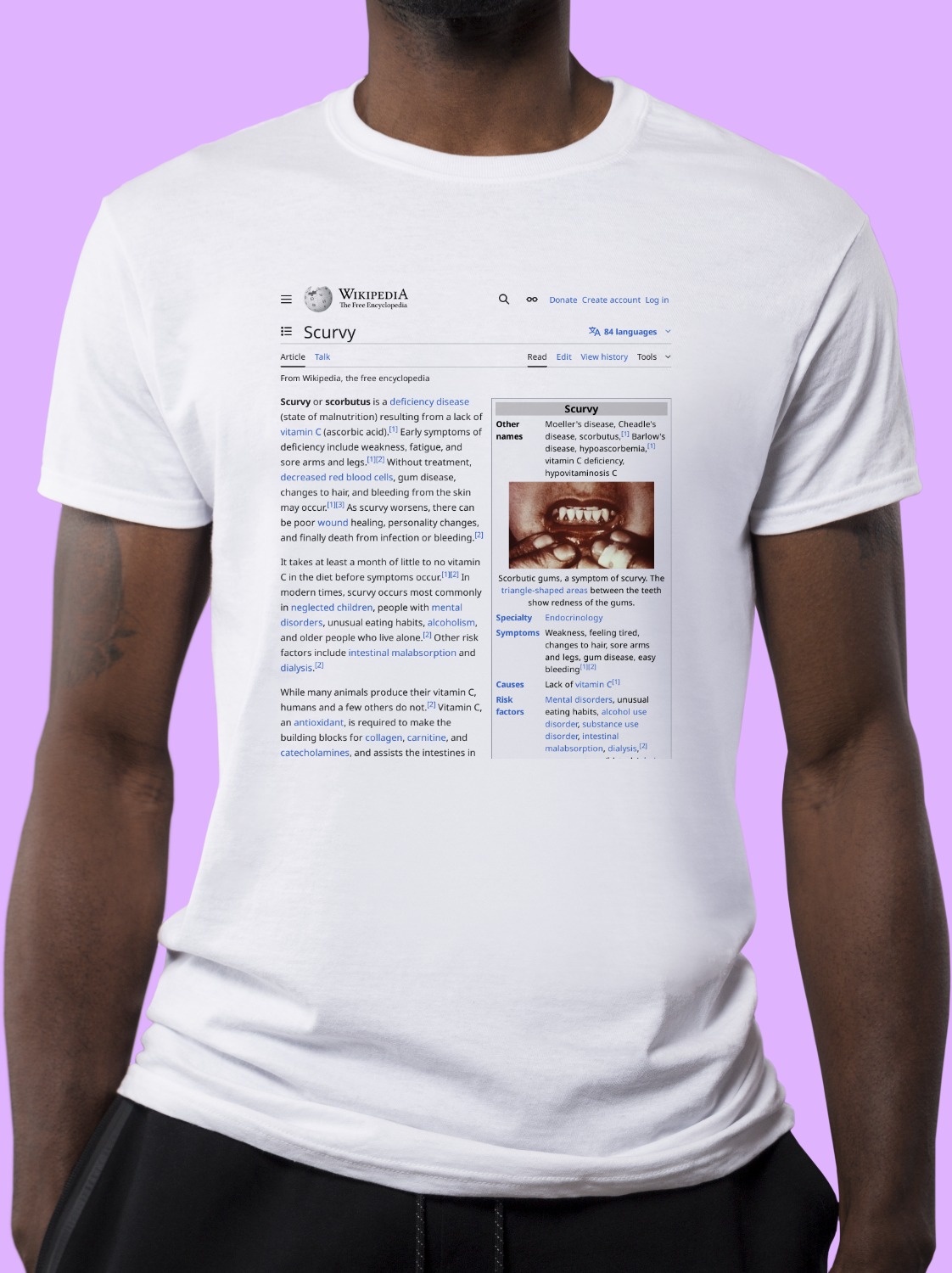 Scurvy Wikipedia T-Shirt