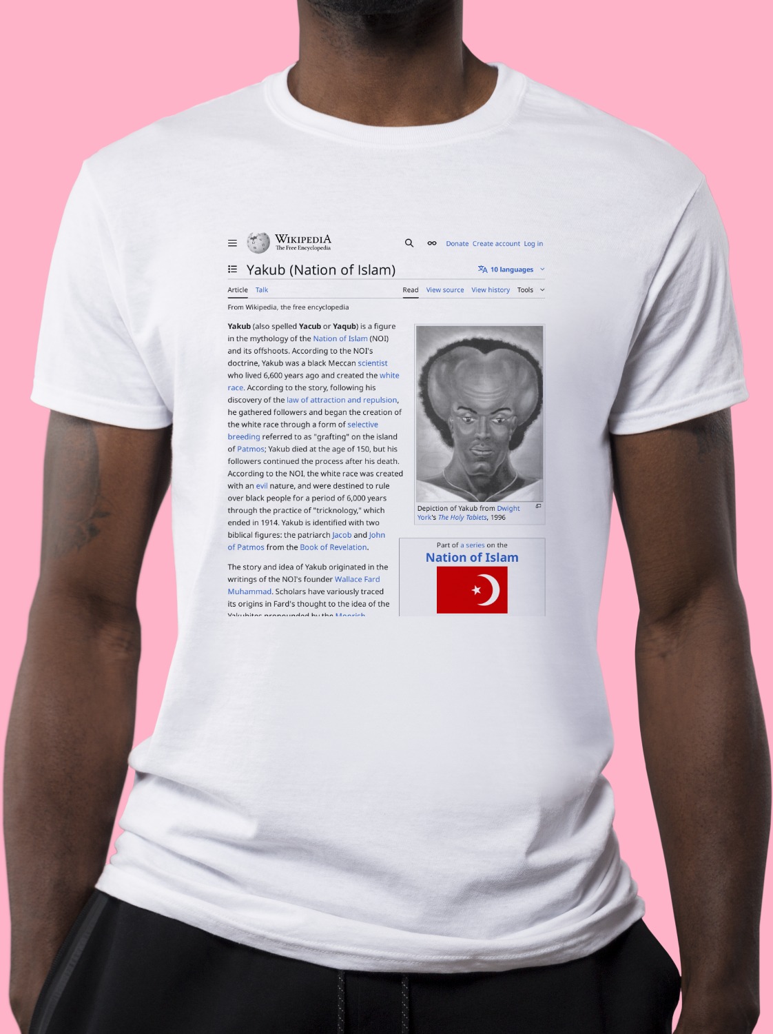 Yakub (Nation of Islam) Wikipedia T-Shirt